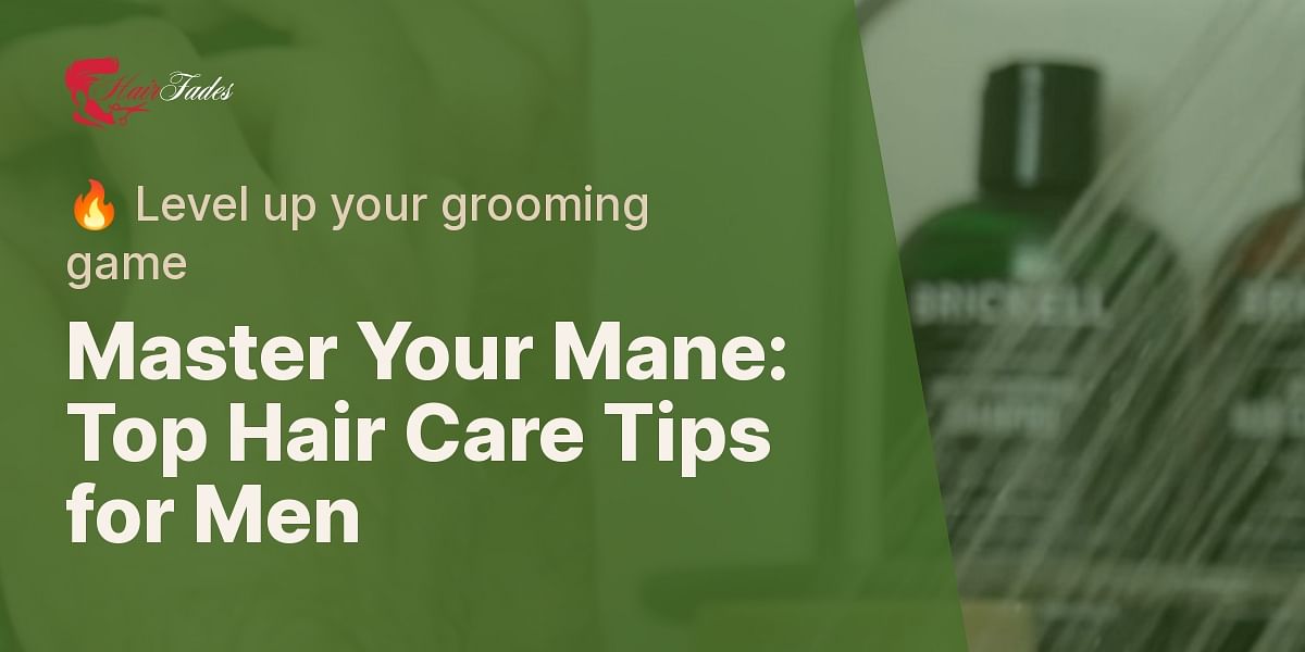 What Are The Best Hair Care Tips For Men